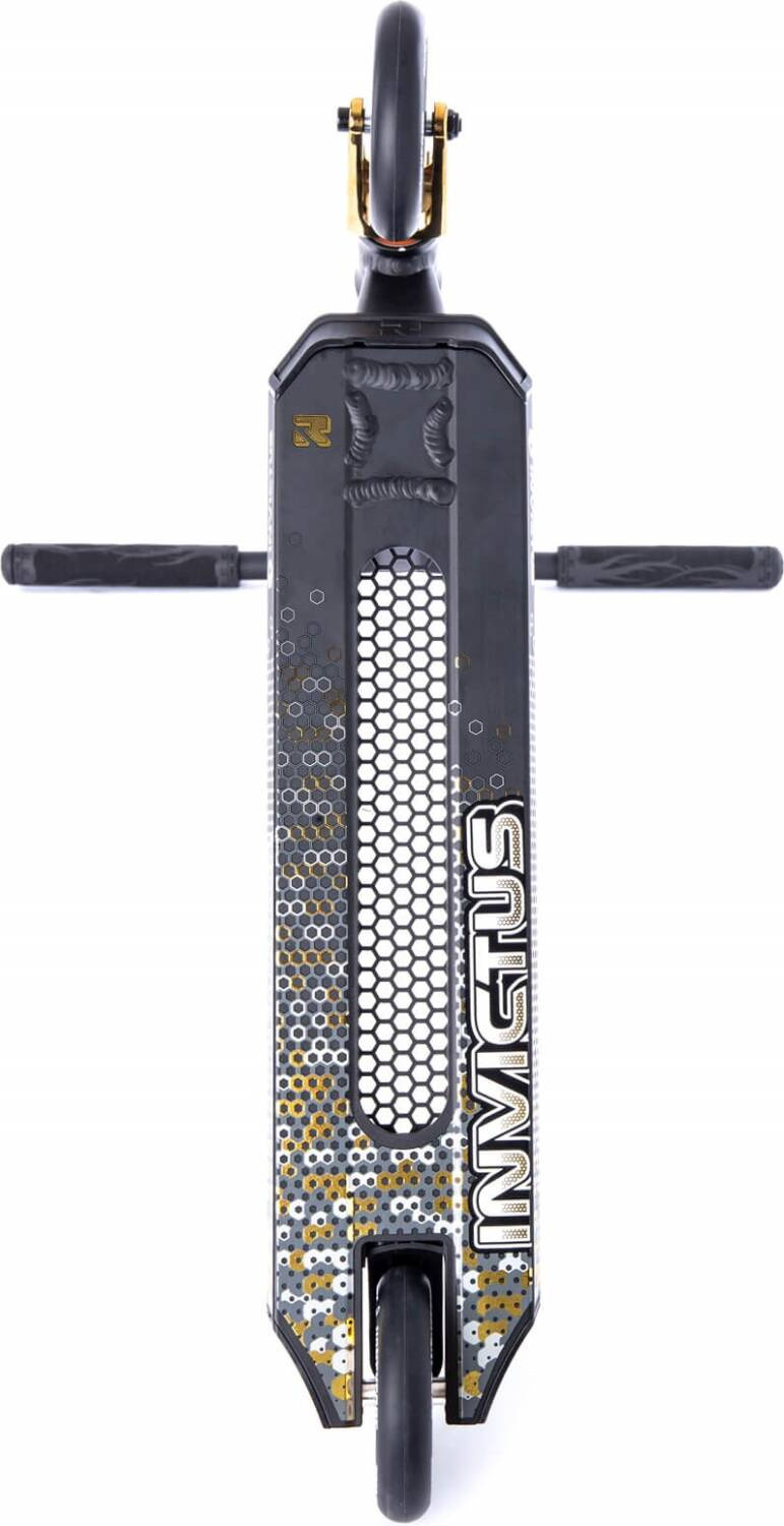 Patinete Freestyle Root Invictus 2 Negro / Dorado - Scootshop.cz